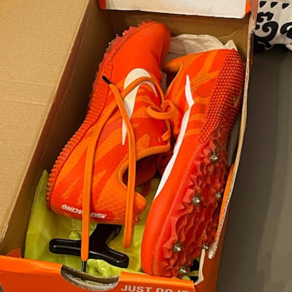 Nike | Shoes | Mens Orange Nike Racing Sprint Sneakers | Poshmark